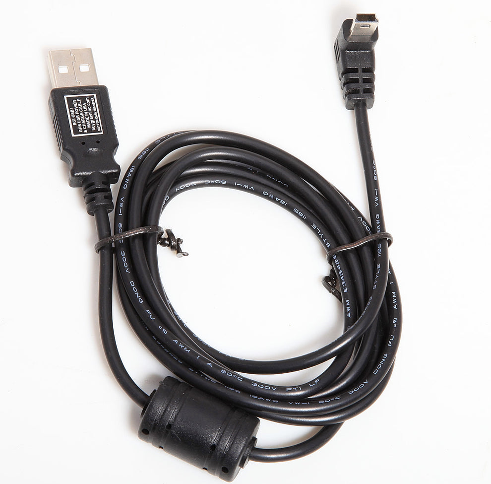 BGI-USB1 USB Port Charge and Power Cable for Garmin GPS With Mini USB ...